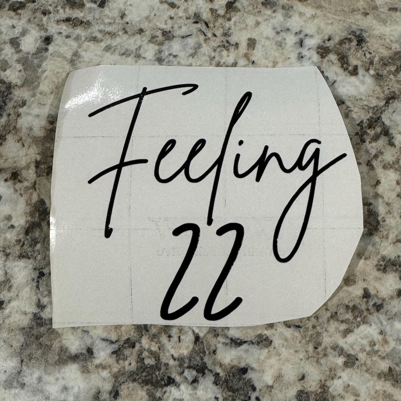 Feeling 22 - Etsy