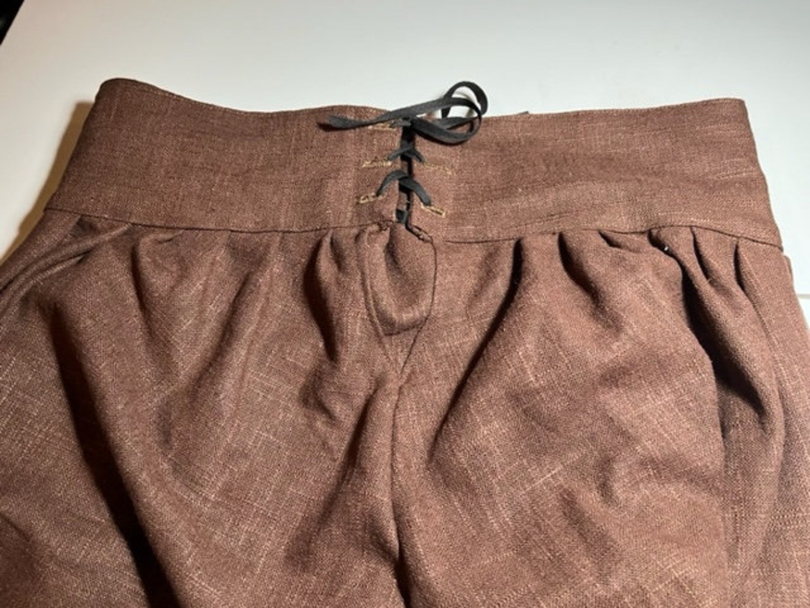 18th Century LINEN Men's Drop Front Full Length Pants - Etsy Canada