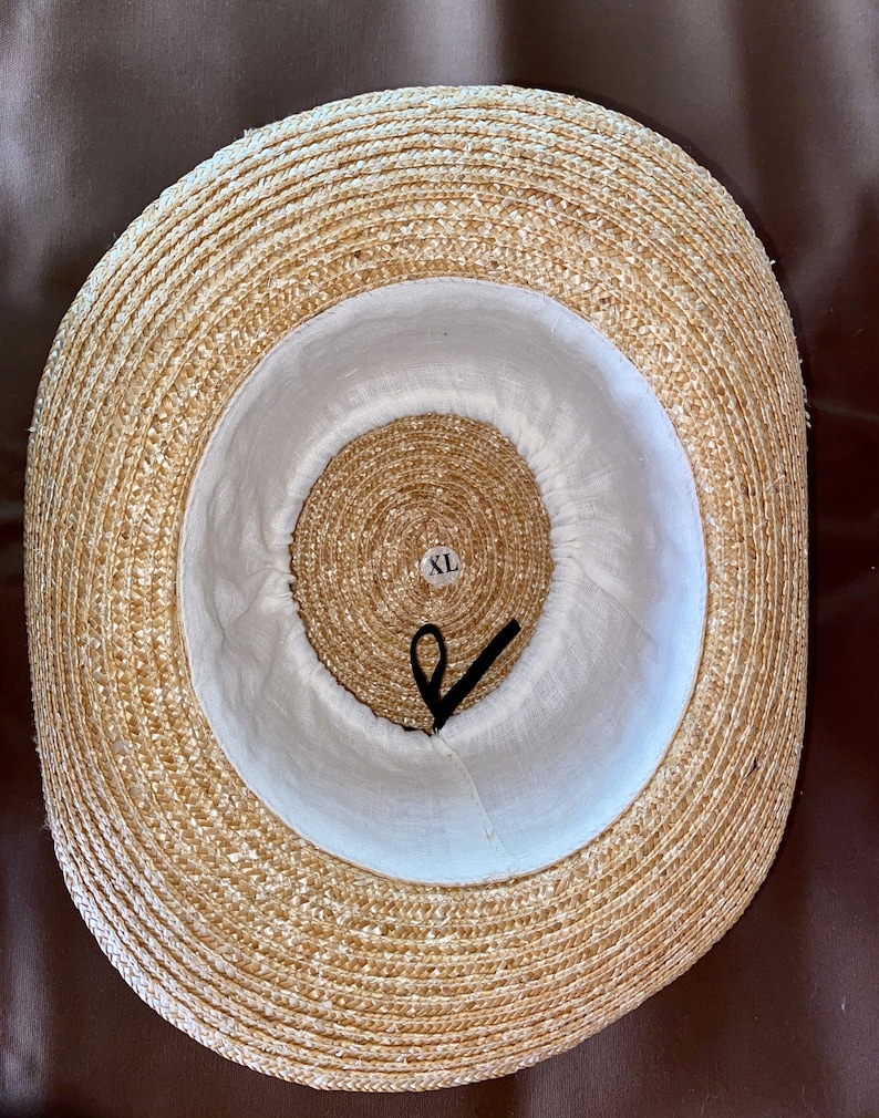 Fine Straw Top Hat - Etsy