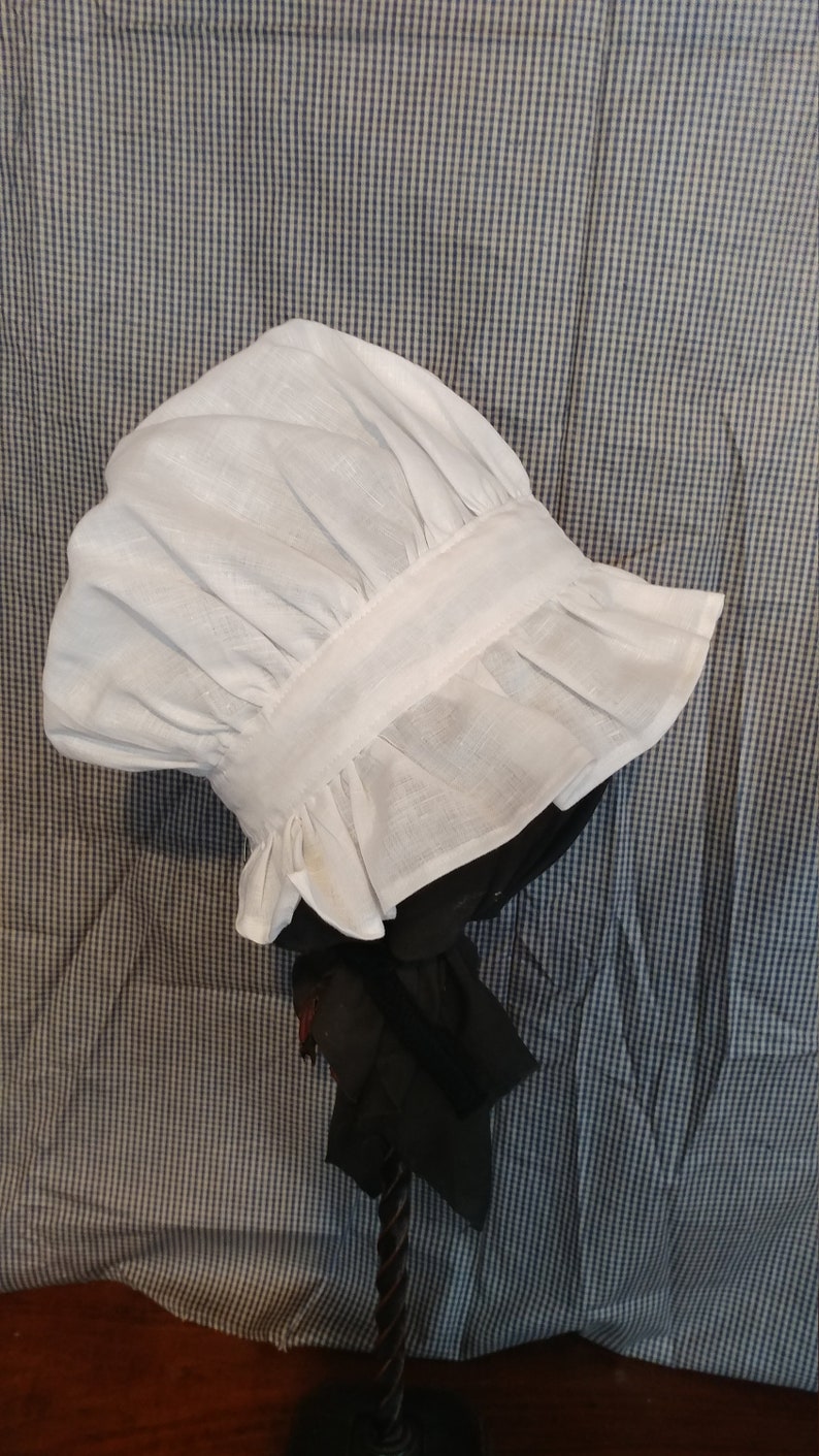 Early 1800's Ruffle Cap Cotton | Etsy
