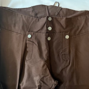 Men's Drop Front Pants for 18th Century Medium Weight - Etsy