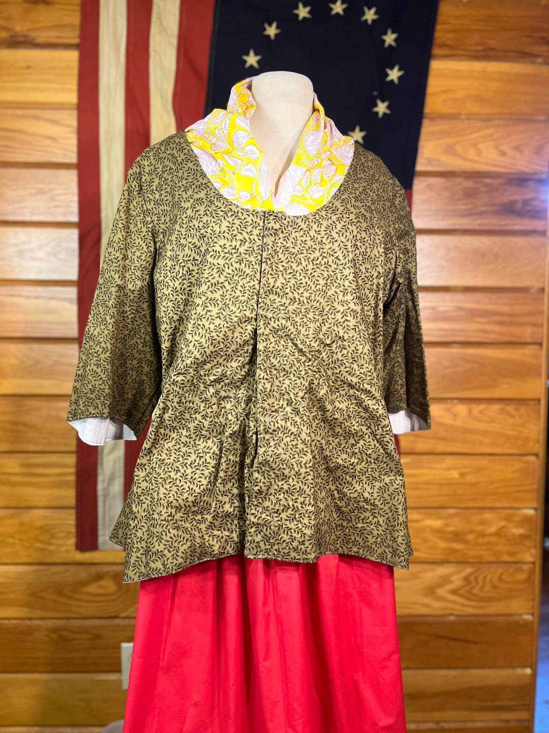 Ladies Colonial 1770's Style Jacket With Option for - Etsy