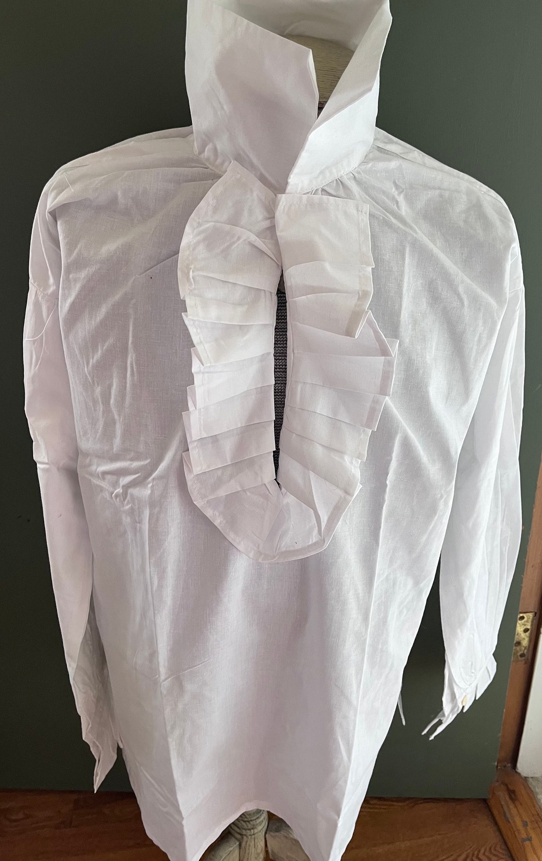 18th Century Men's Ruffle Shirt **ready to Ship** - Etsy