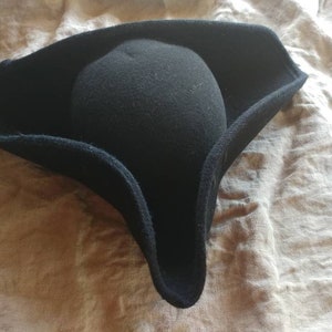 Wool Tricorn Hat Made to your specifications | Etsy