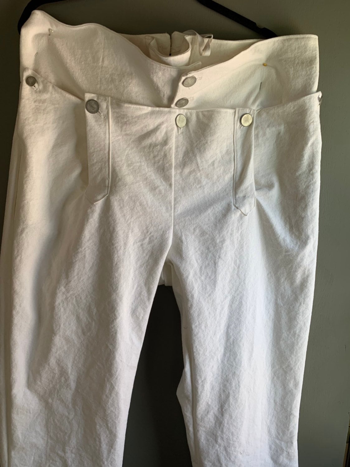 18th Century LINEN Men's Drop Front Full Length Pants - Etsy