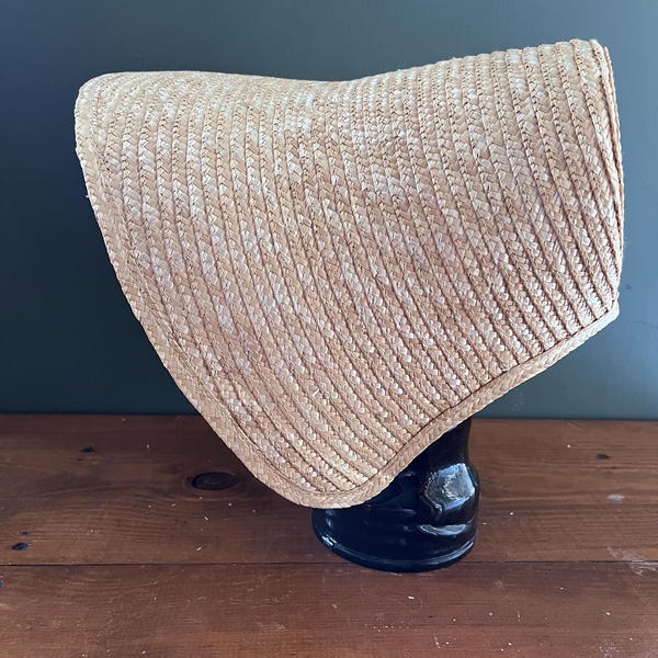 Straw Bonnet - Etsy