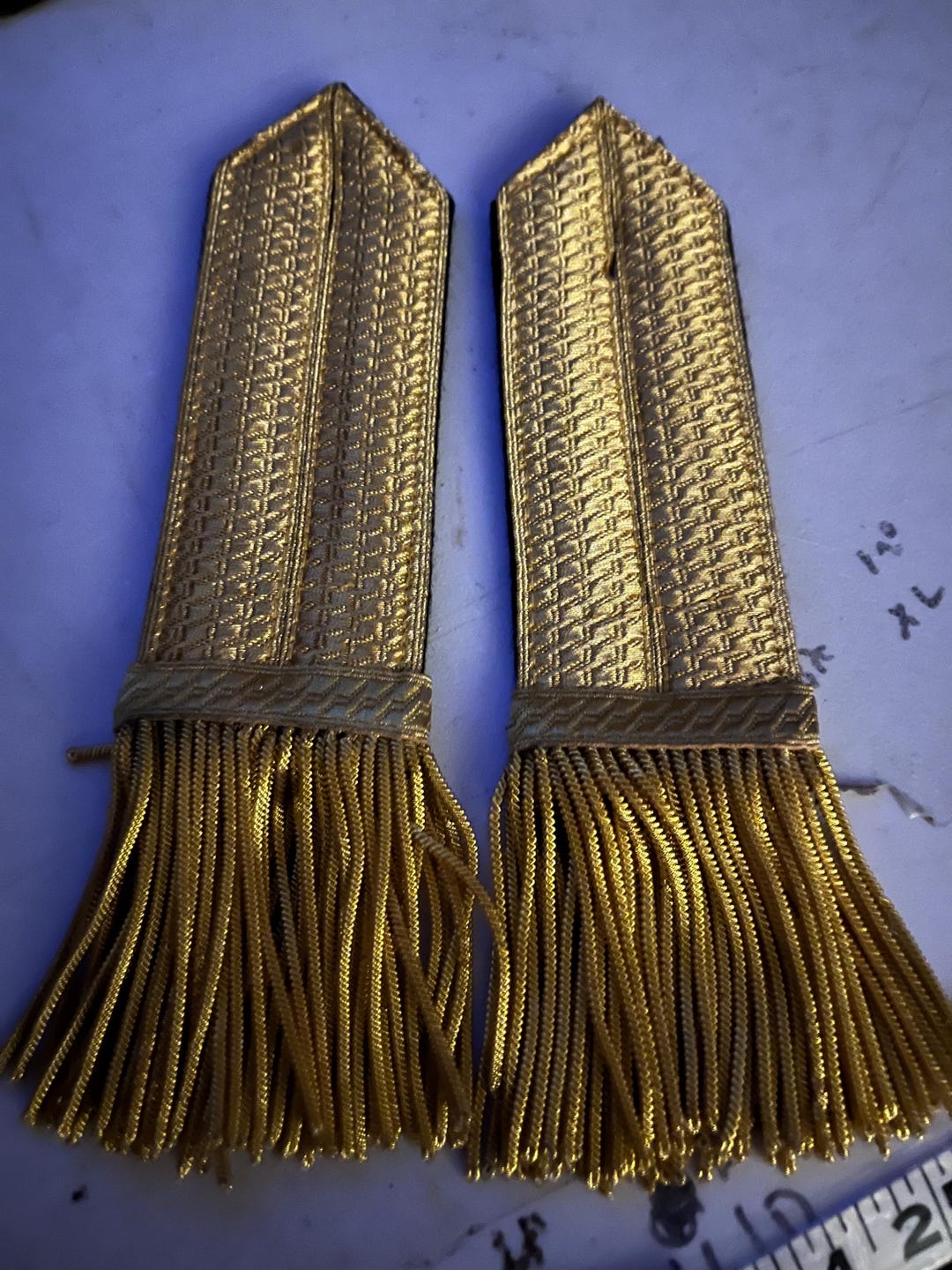 Officer Epaulettes Gold - Pair - Etsy