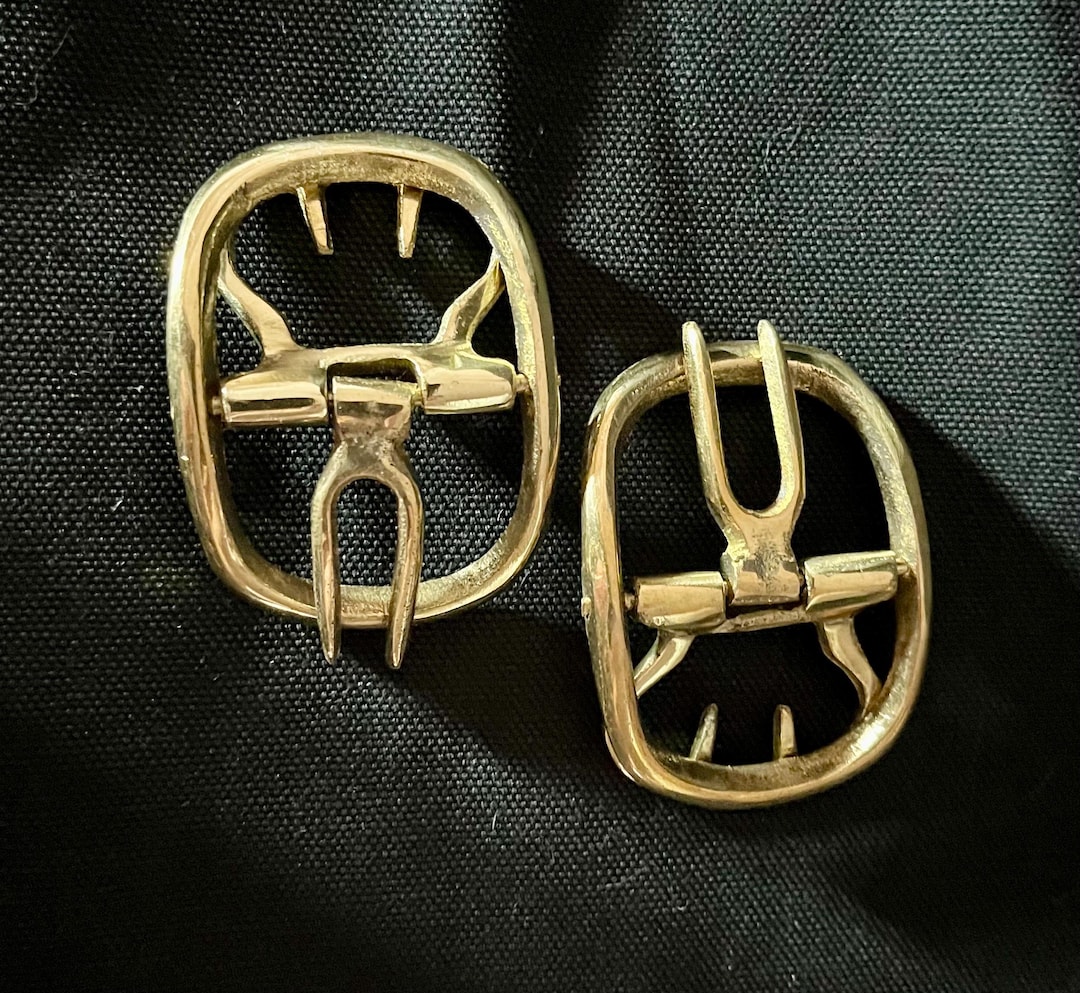 Brass Shoe Buckles for 18th Century - Pair - Etsy