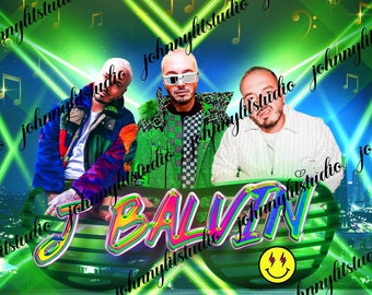J Balvin Png - Etsy