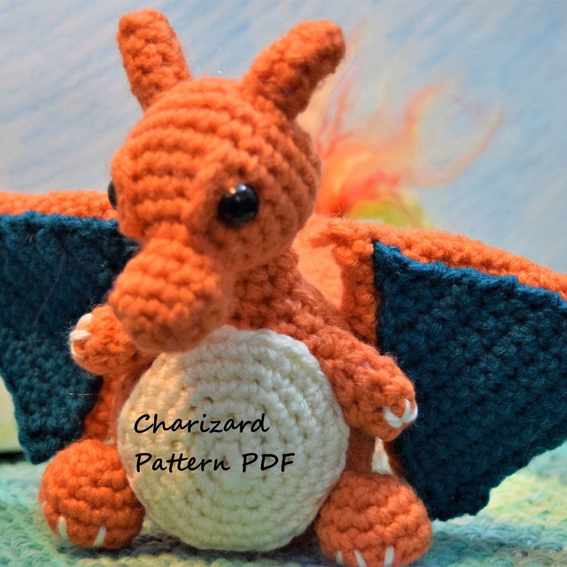 Charizard Pattern PDF - Etsy Canada