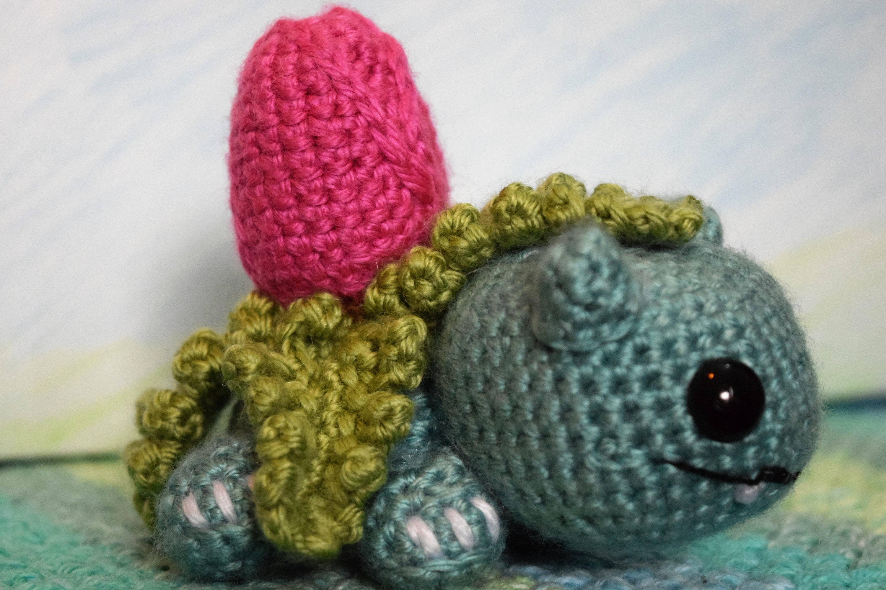 Ivysaur Amigurumi Pattern - Etsy