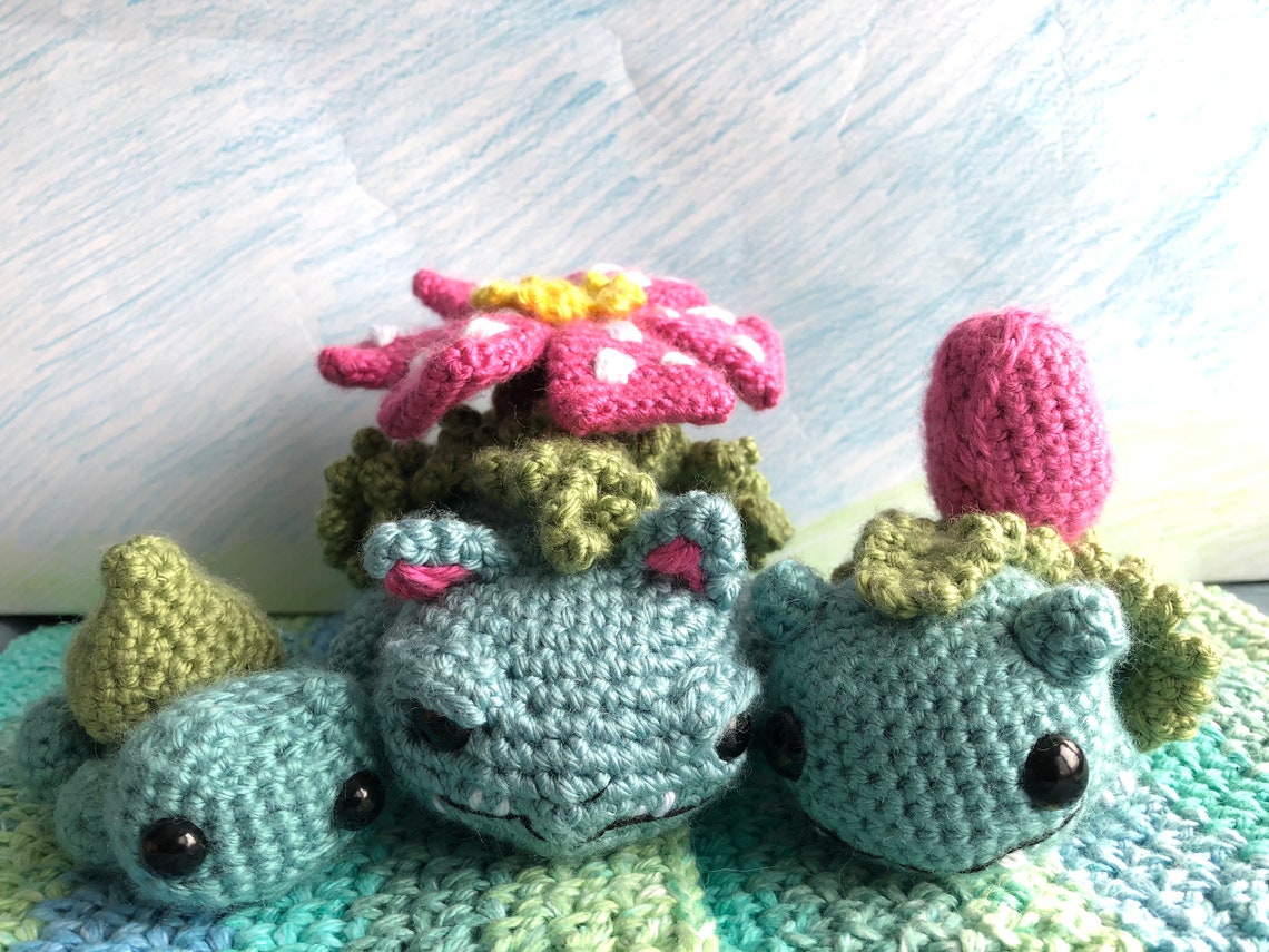 Venusaur Amigurumi Pattern PDF - Etsy