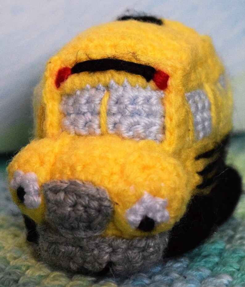 School Bus Amigurumi Pattern - Etsy