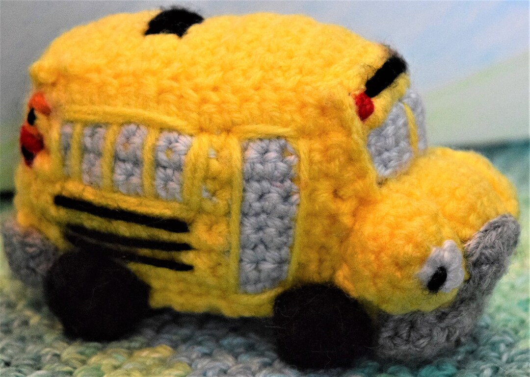School Bus Amigurumi Pattern - Etsy