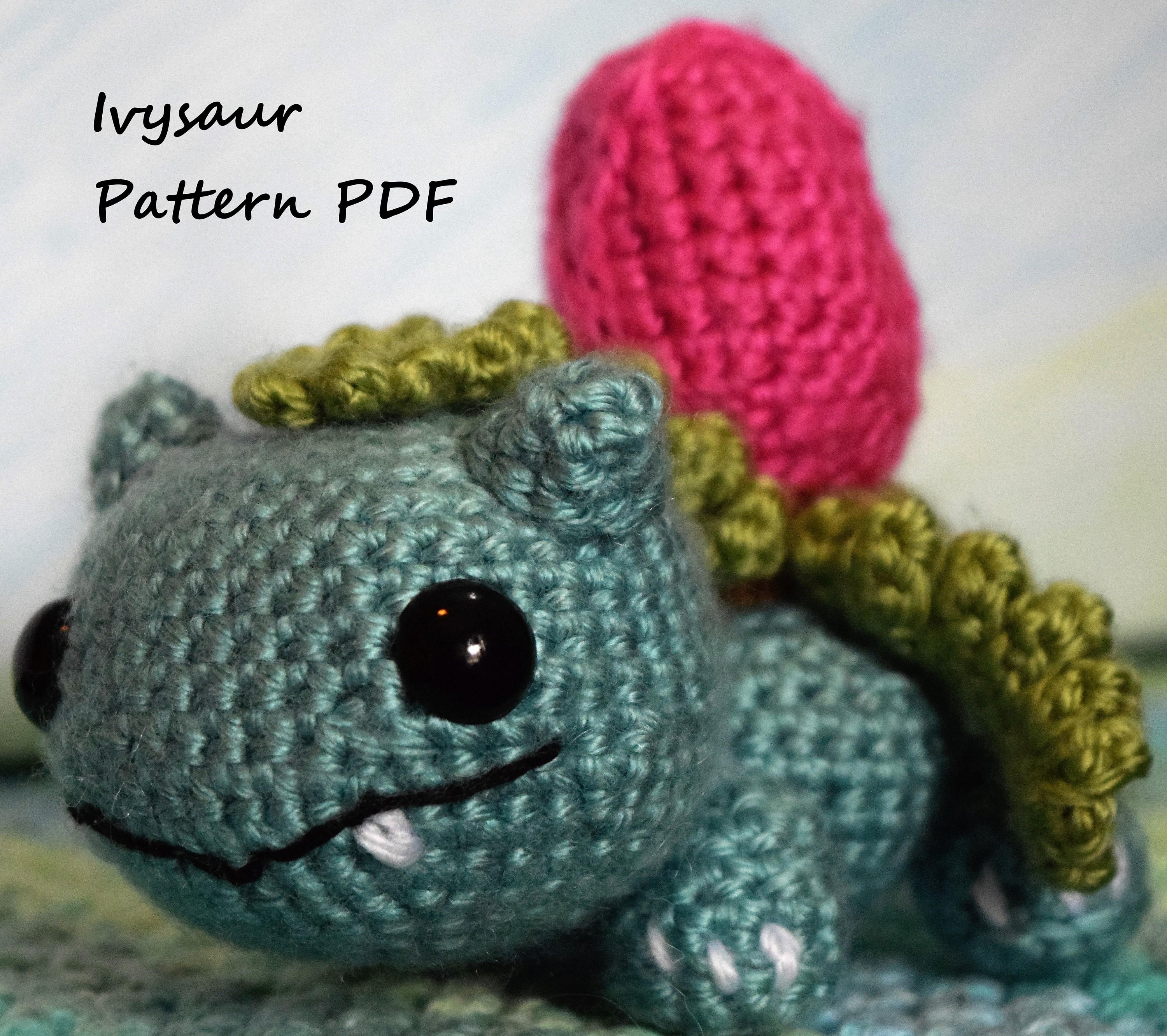 Ivysaur Amigurumi Pattern - Etsy