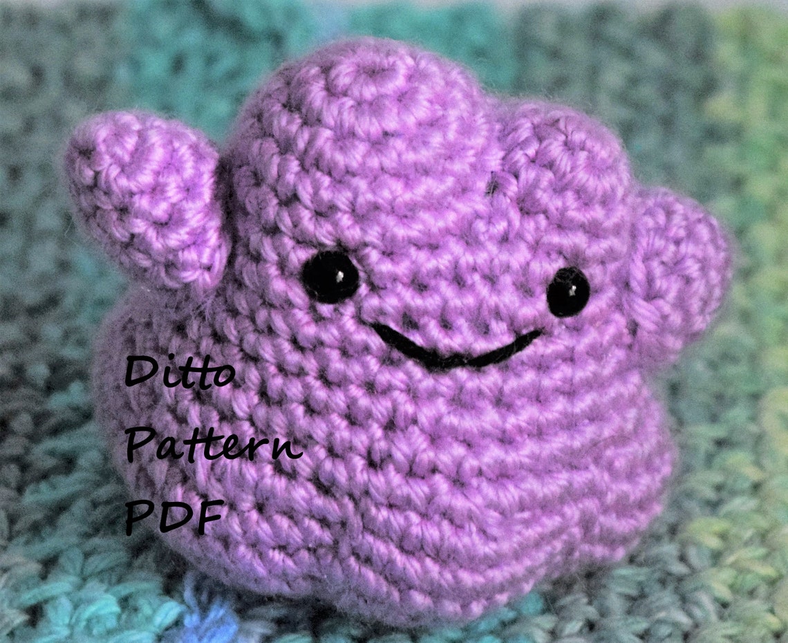 Ditto Amigurumi Pattern PDF - Etsy