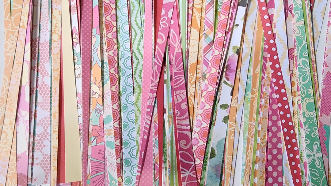 Paper Bead Strips 200, Precut Paper Strips, Paper Beads - Etsy