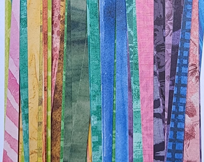Paper Bead Strips, Precut Paper Strips, Paper Beads - Etsy
