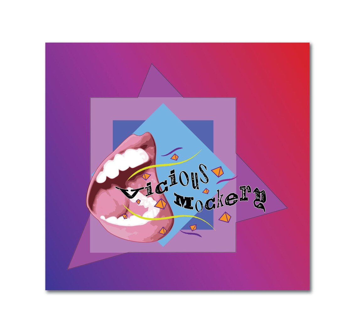 Vicious Mockery D&D Inspired Vinyl Sticker - Etsy