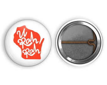 Wisconsin Button - Etsy