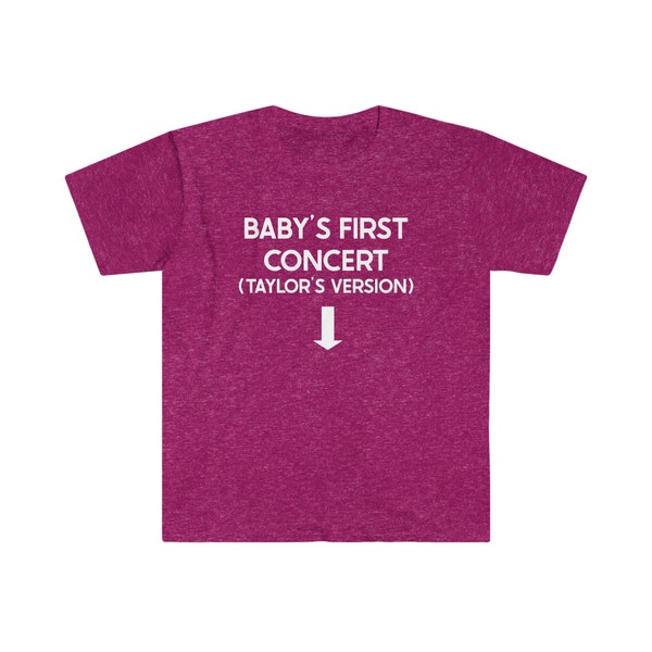 First Concert T Shirt - Etsy