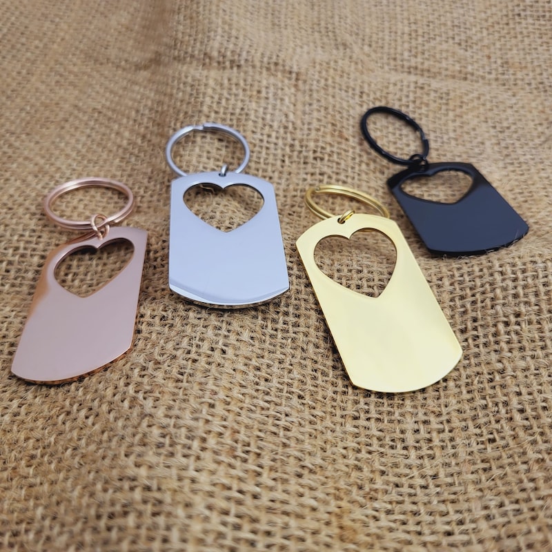 Engraved Keychain Blanks - Etsy