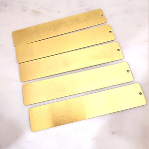 5 Pack Metal Bookmark Blanks Stainless Steel for Laser Engraving. - Etsy