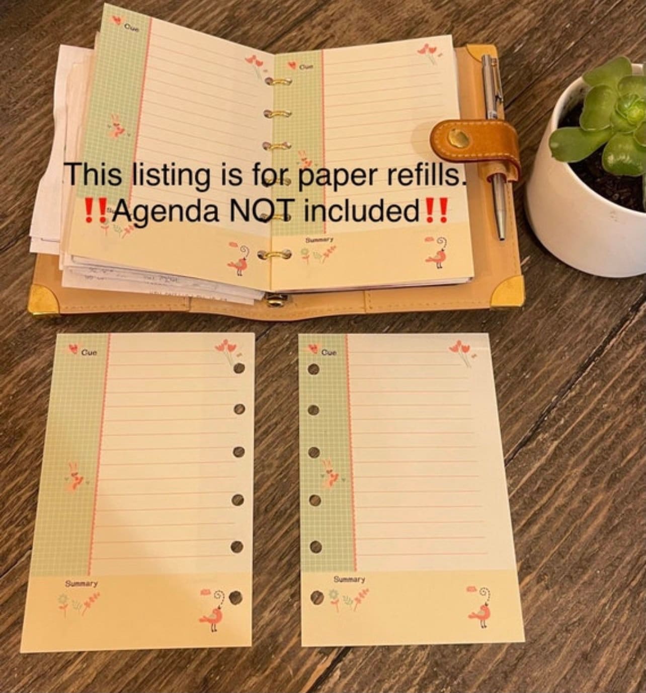 New Designs LV PM Agenda Inserts / Refills for Monthly and - Etsy