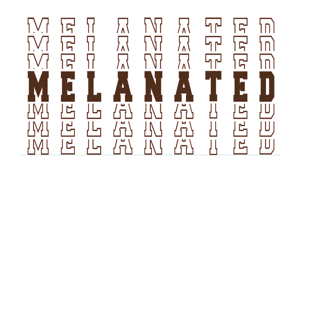 MELANATED SVG - Etsy
