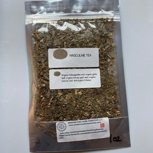 Organic Masculine Tea - Etsy