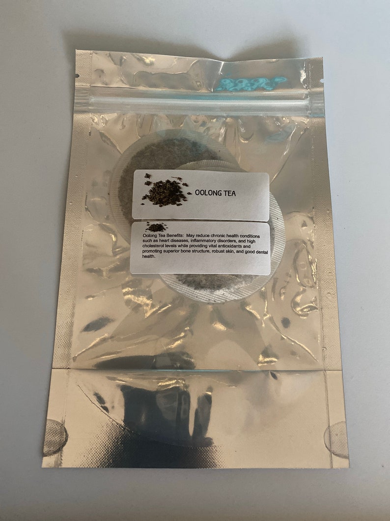 Organic Oolong Circle Tea Bags - Etsy