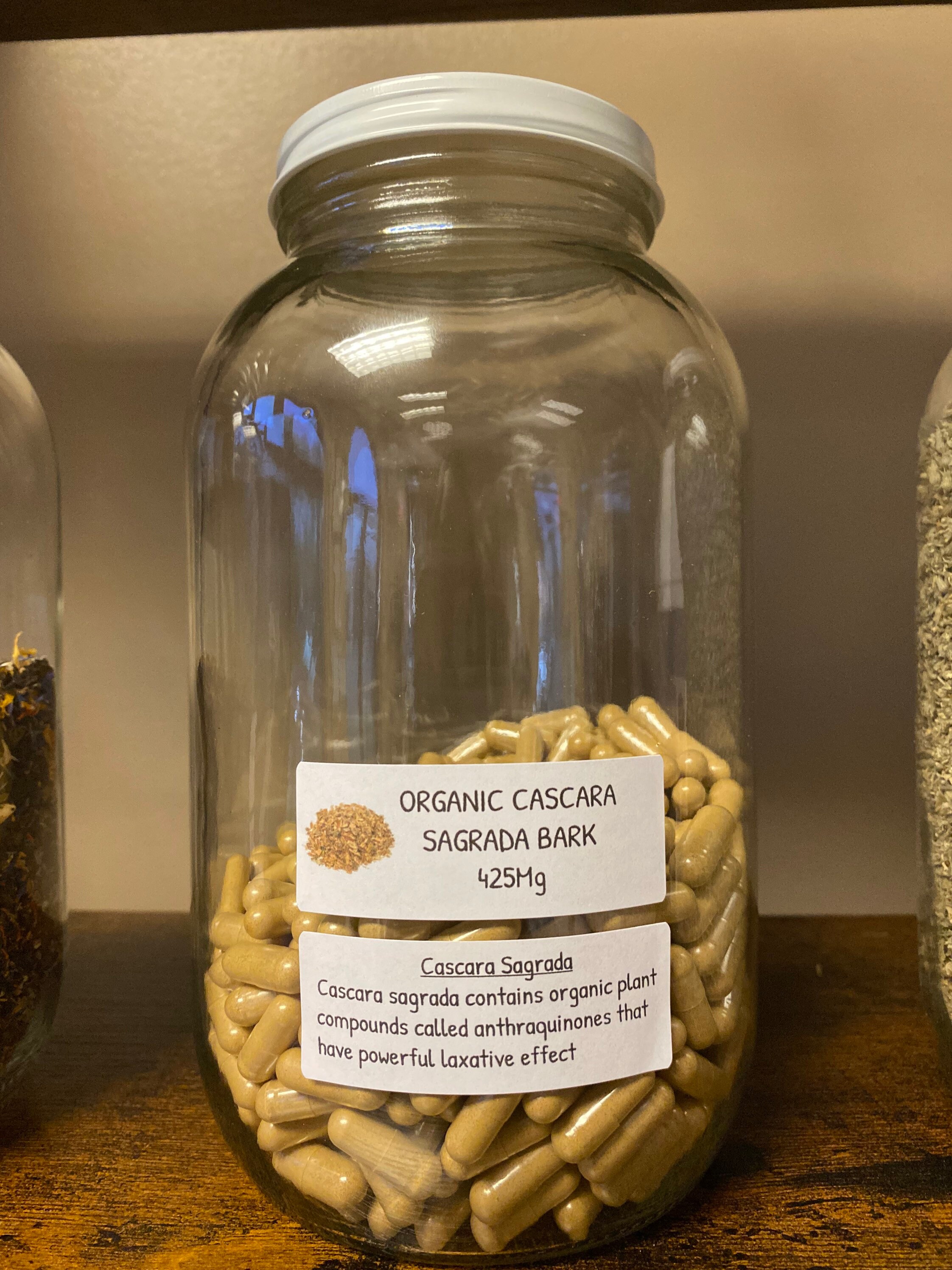 Cascara Sagrada Bark Capsules