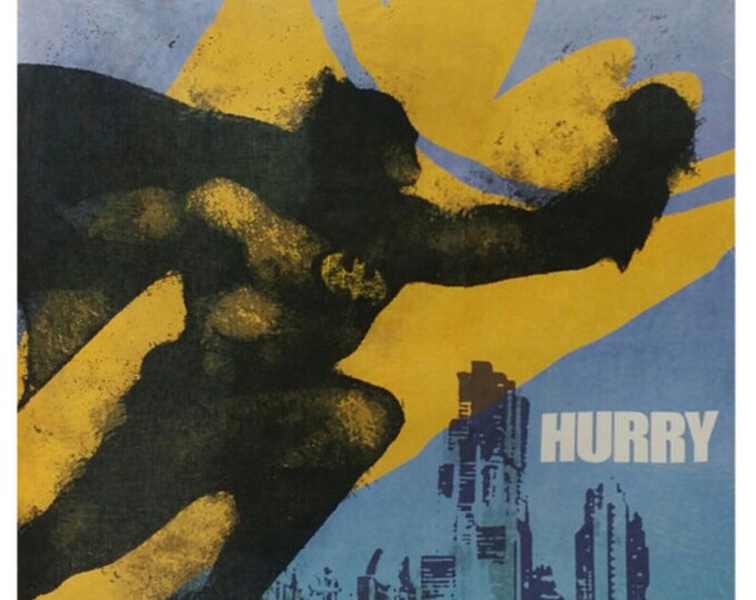 Batman 35” X 44” PANEL - Licensed - Dark Night DC Comics Fabric Quilt ...