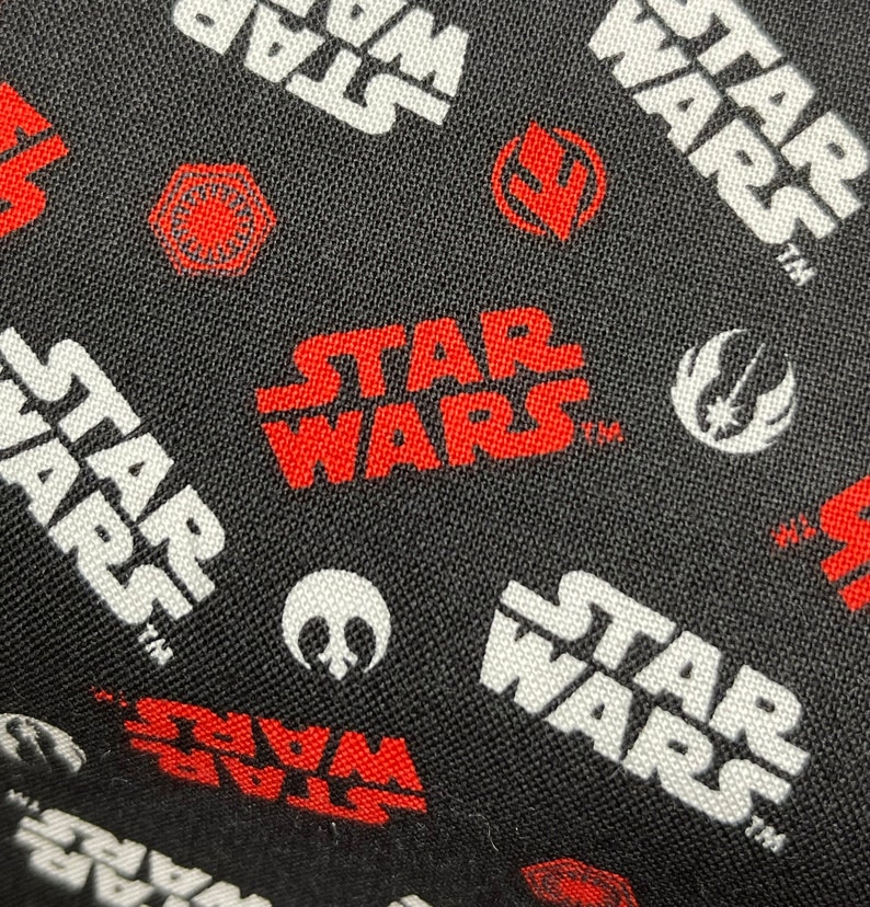 Star Wars Logo Symbols Cotton | Camelot | Rare OOP - Etsy
