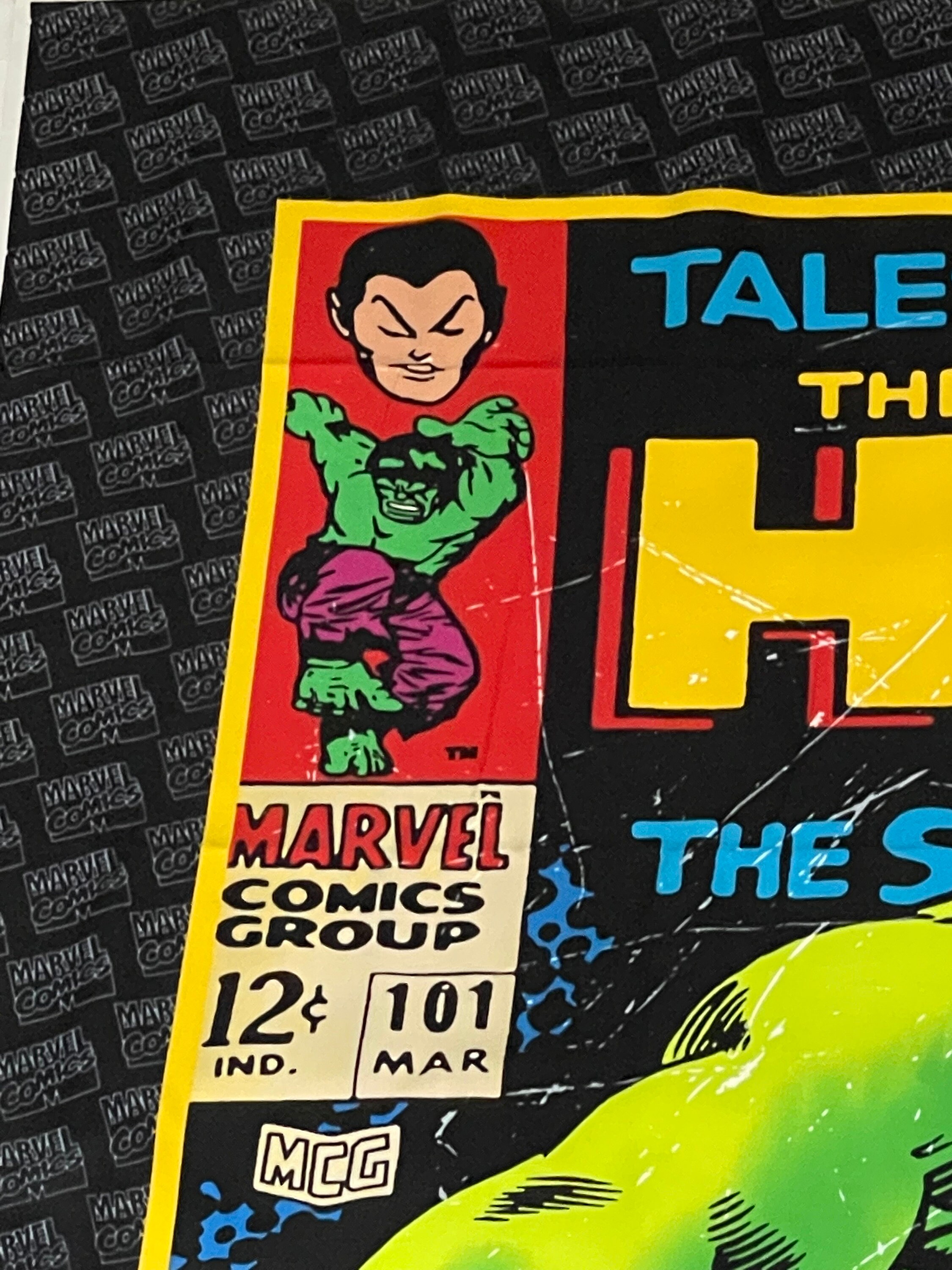 Incredible Hulk 35X44 Cotton Quilt Panel Marvel Comics - Etsy