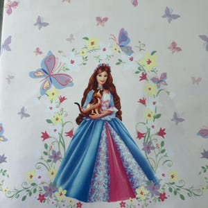 Barbie Princess and the Pauper Fabric Panel – Style 1416 – Erika ...