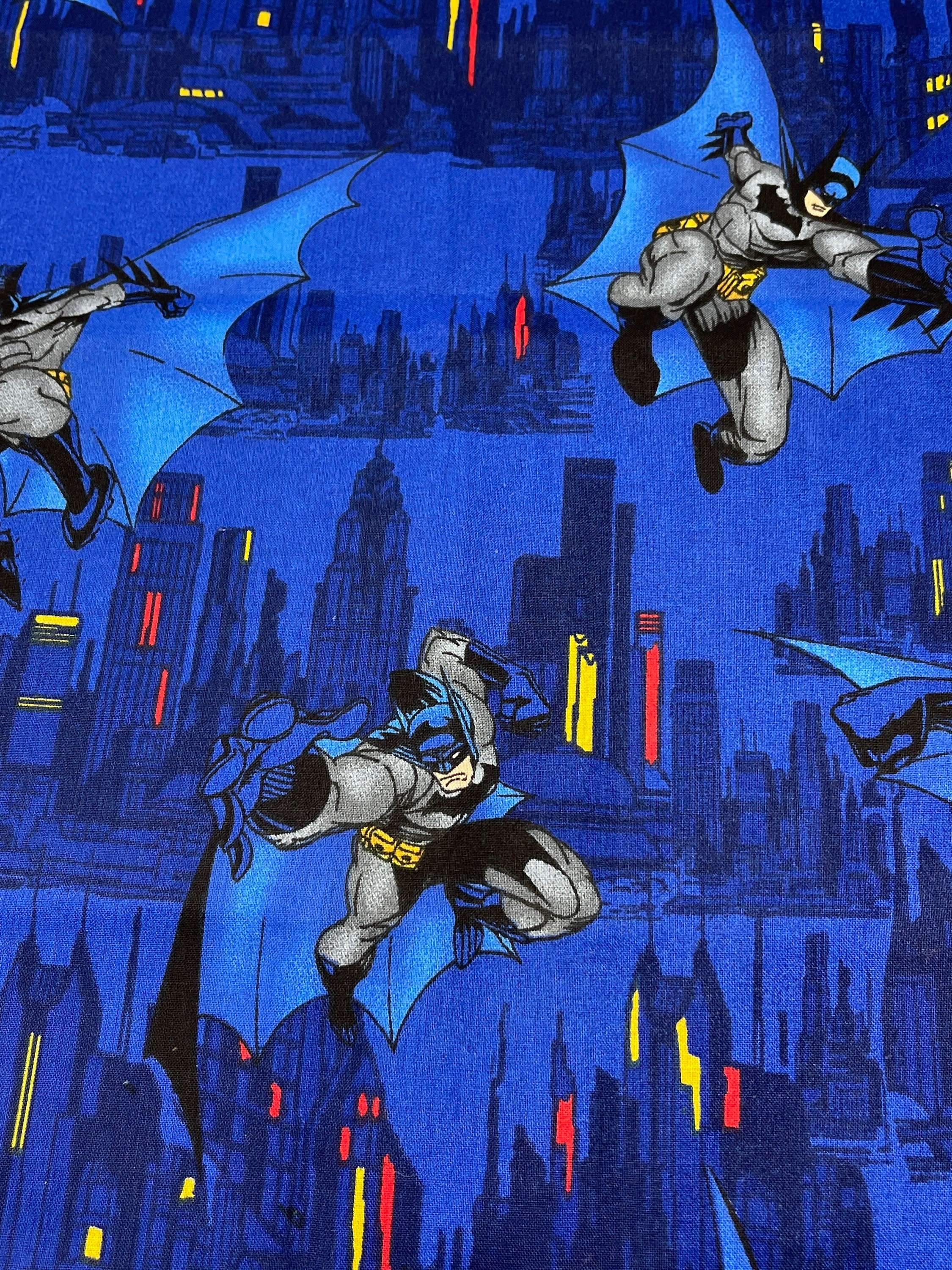 Cartoon Batman Flying