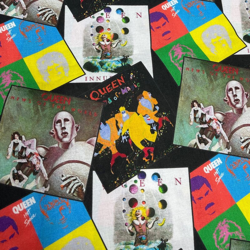 Rock Band Fabric - Etsy