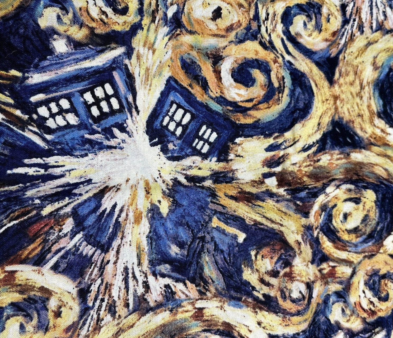 Tardis Wallpaper Van Gogh