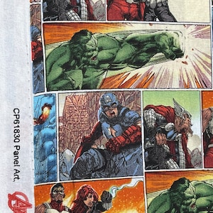 Marvel Avengers Assemble Horizontal Panel Art Springs Creative Style ...