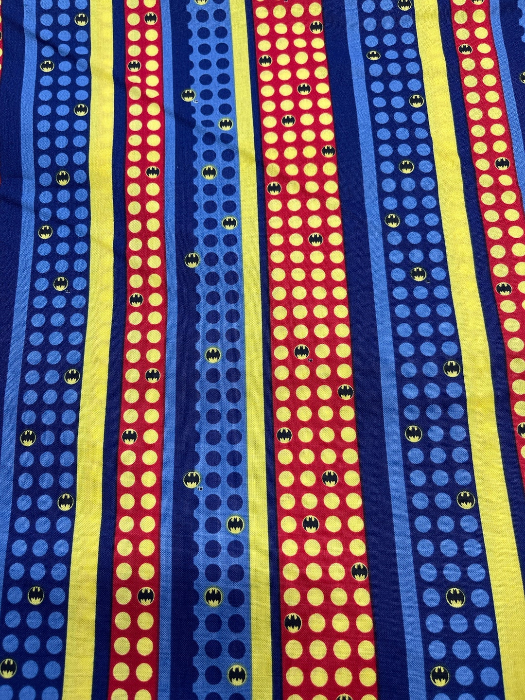 Batman DC Comics Superhero Cotton Fabric Style 232200105 Camelot ...