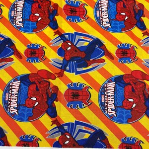 Spiderman Ultimate Spiderman Marvel Licensed Cotton Fabric Style ...