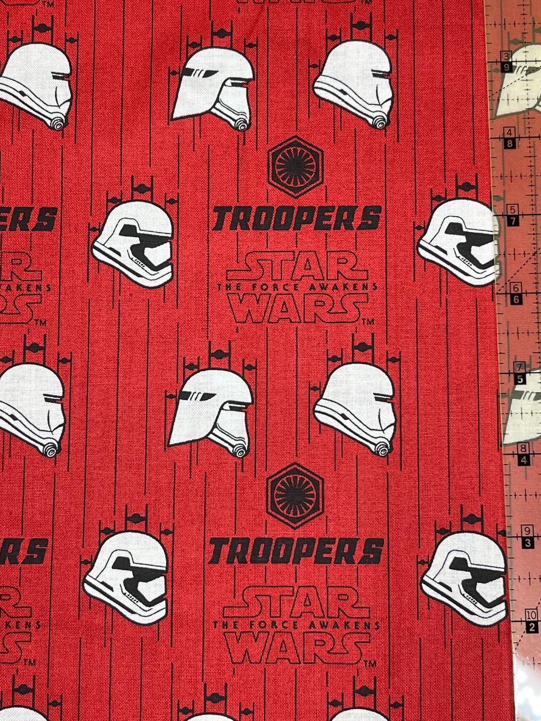 Star Wars Force Awakens Red Stormtroopers Cotton | Camelot 7360109 ...