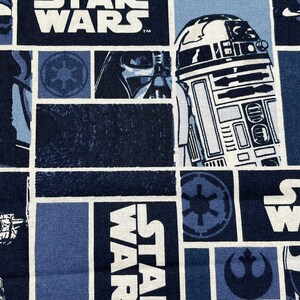 Star Wars Darth Vader Fabric 100% Cotton Obiwan Han Solo R2D2 C3PO Yoda Camelot Fabrics Style ...