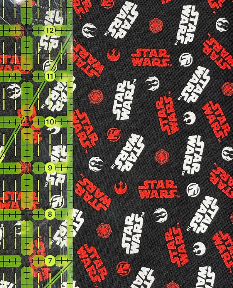 Star Wars Logo Symbols Cotton | Camelot | Rare OOP - Etsy