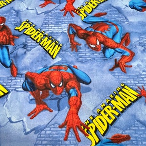 Amazing Spiderman Licensed Cotton Fabric Style 6474 Springs Global Very ...