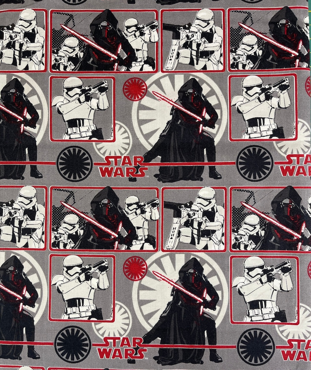 Star Wars Cotton Fabric Camelot Fabrics 678361032635 Licensed OOP HARD ...