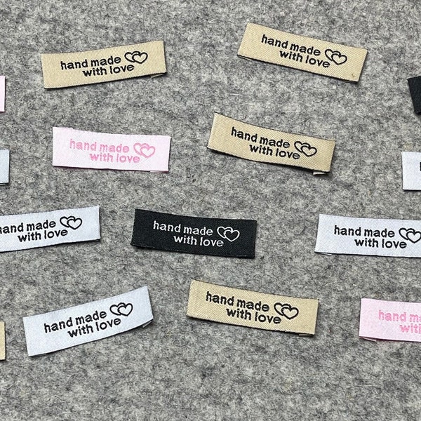 Made With Love Label - Etsy