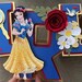 Snow White 3D Letters / Snow White Birthday Decorations / Snow White ...