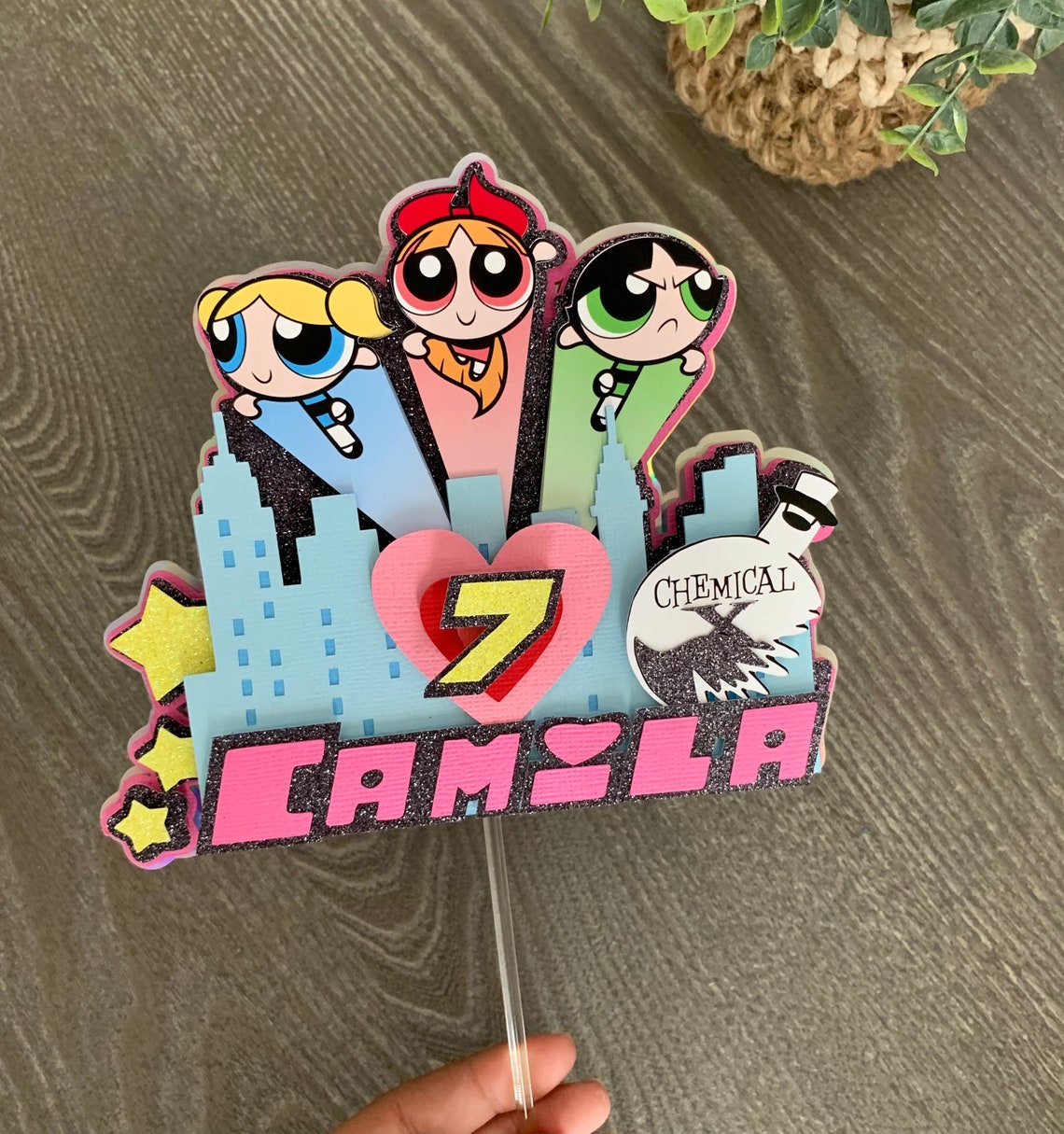 The Powerpuff Girls Cake Topper / the Powerpuff Girls Birthday - Etsy ...